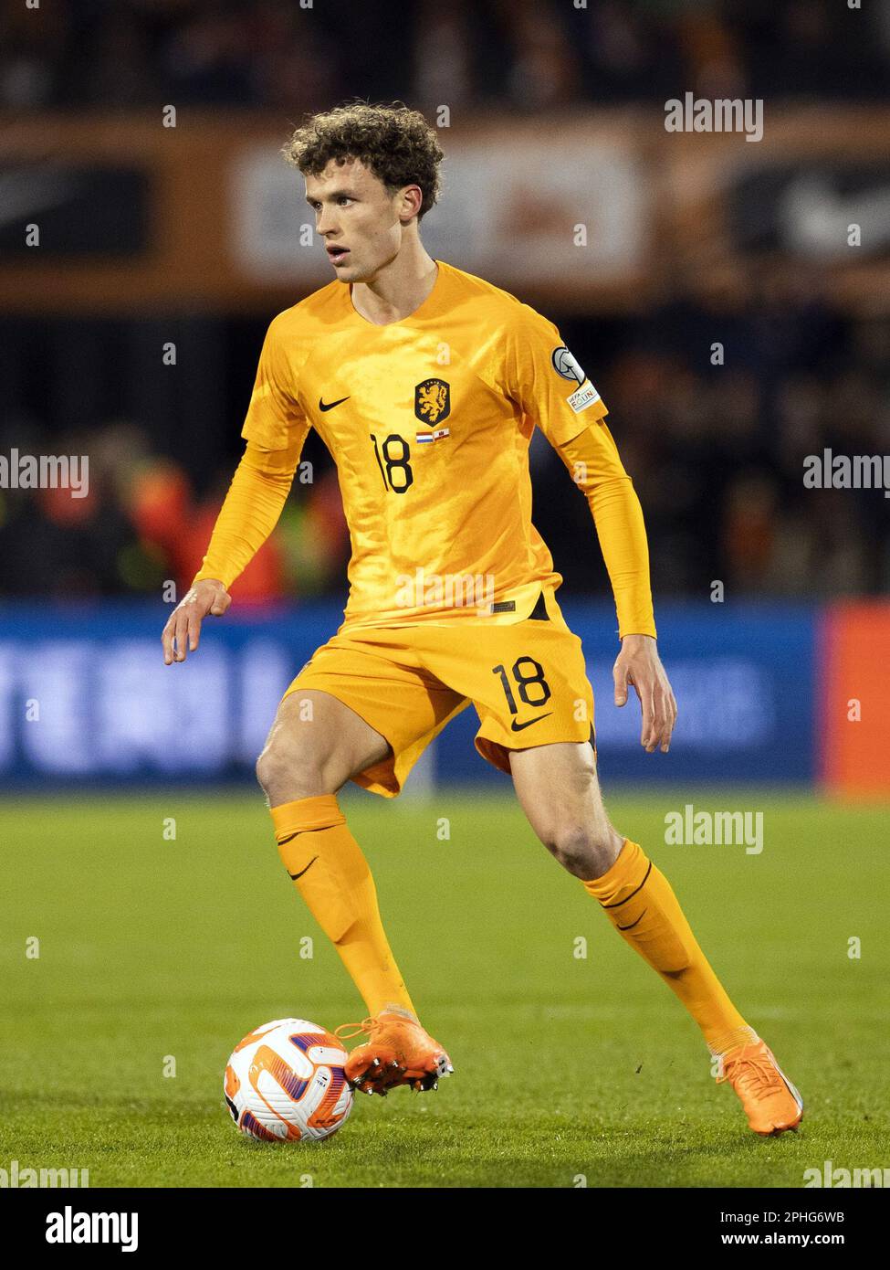 ROTTERDAM - Mats Wieffer of Holland during the UEFA European ...