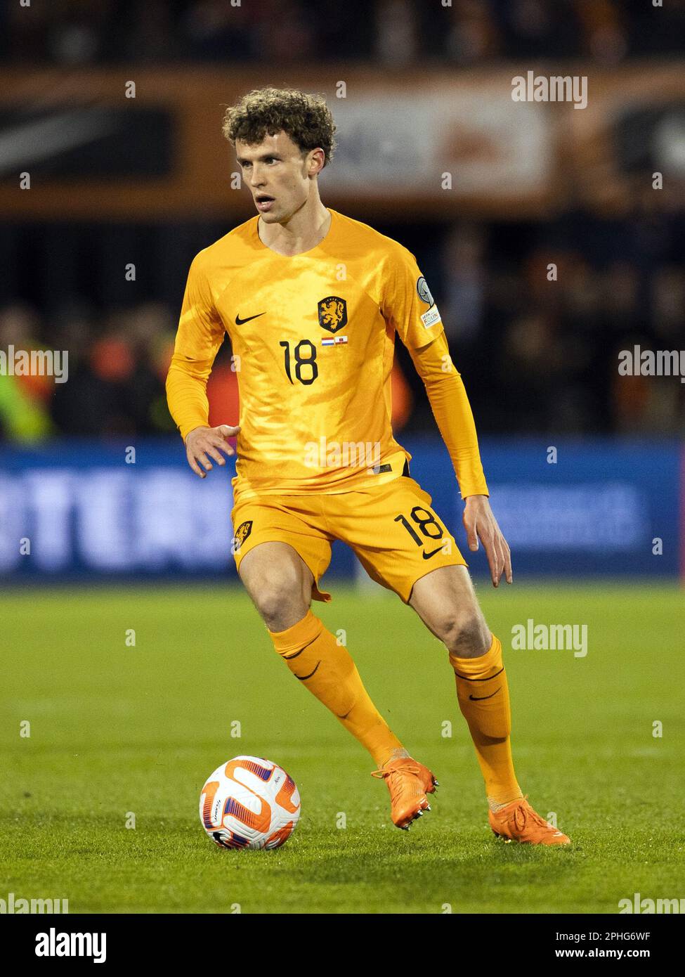 ROTTERDAM - Mats Wieffer of Holland during the UEFA European ...
