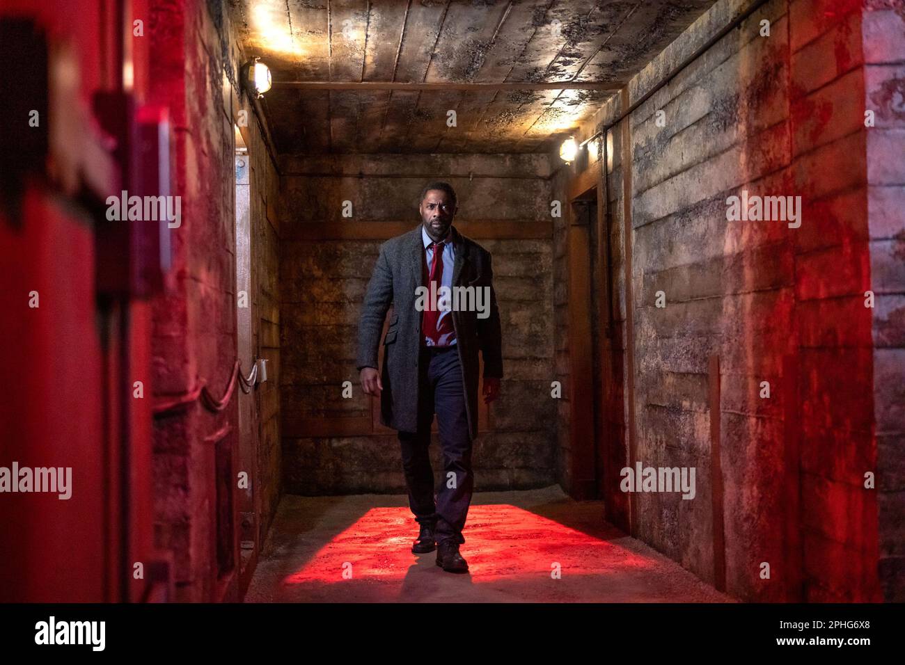 IDRIS ELBA in LUTHER: THE FALLEN SUN (2023), directed by JAMIE PAYNE ...