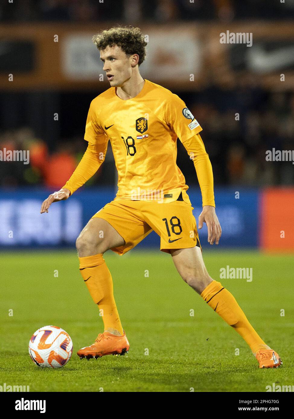 ROTTERDAM - Mats Wieffer of Holland during the UEFA European ...