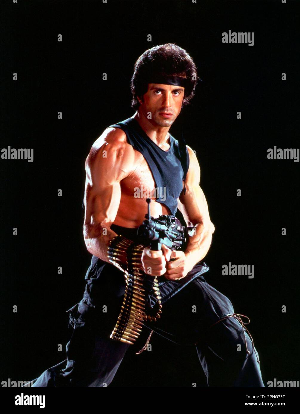 SYLVESTER STALLONE in FIRST BLOOD (1982), directed by TED KOTCHEFF ...
