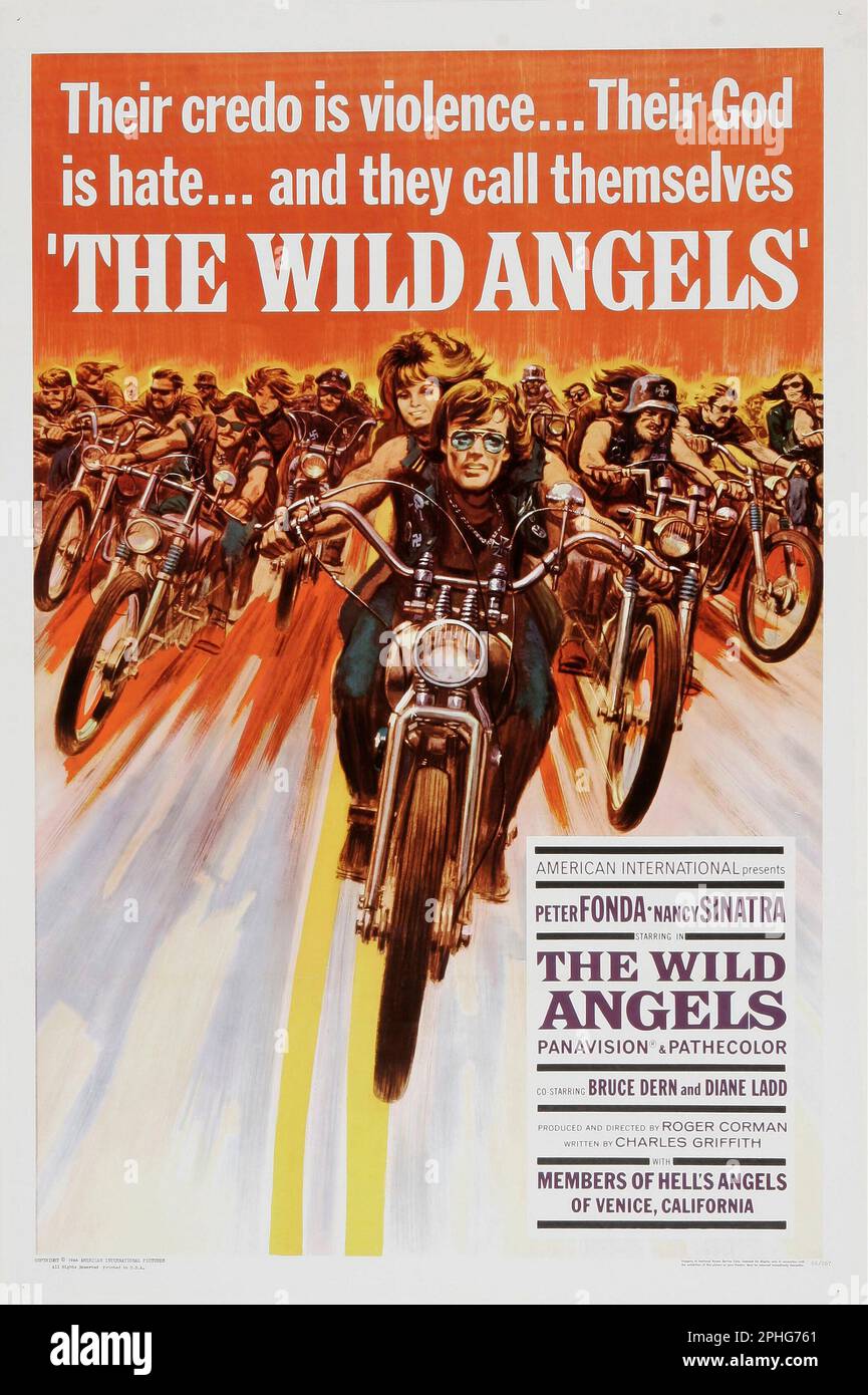 THE WILD ANGELS (1966), directed by ROGER CORMAN. Credit: A.I.P ...
