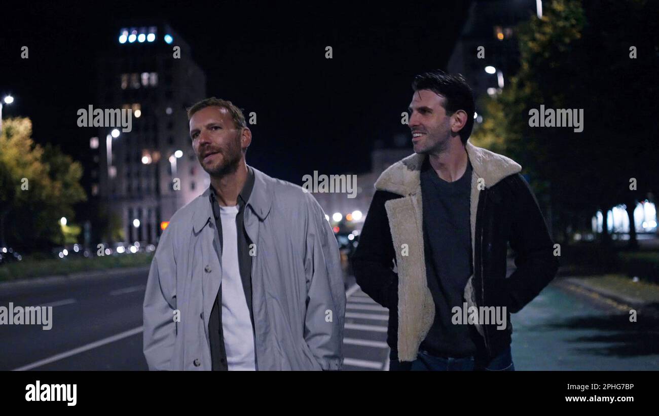 KNUT BERGER and FABIAN STUMM in BONES AND NAMES (2023) -Original title ...