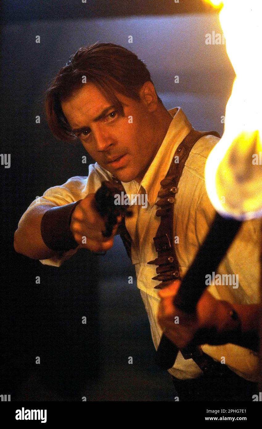 BRENDAN FRASER in THE MUMMY (1999), directed by STEPHEN SOMMERS. Credit ...