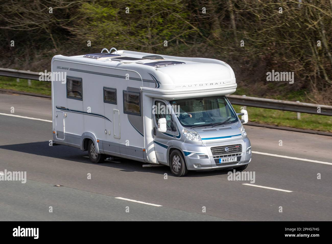 Auto trail frontier delaware coachbuilt motorhome hi-res stock ...