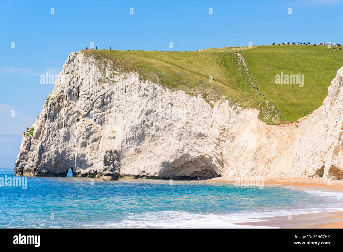 Beach at durdle door hi-res stock photography and images - Alamy
