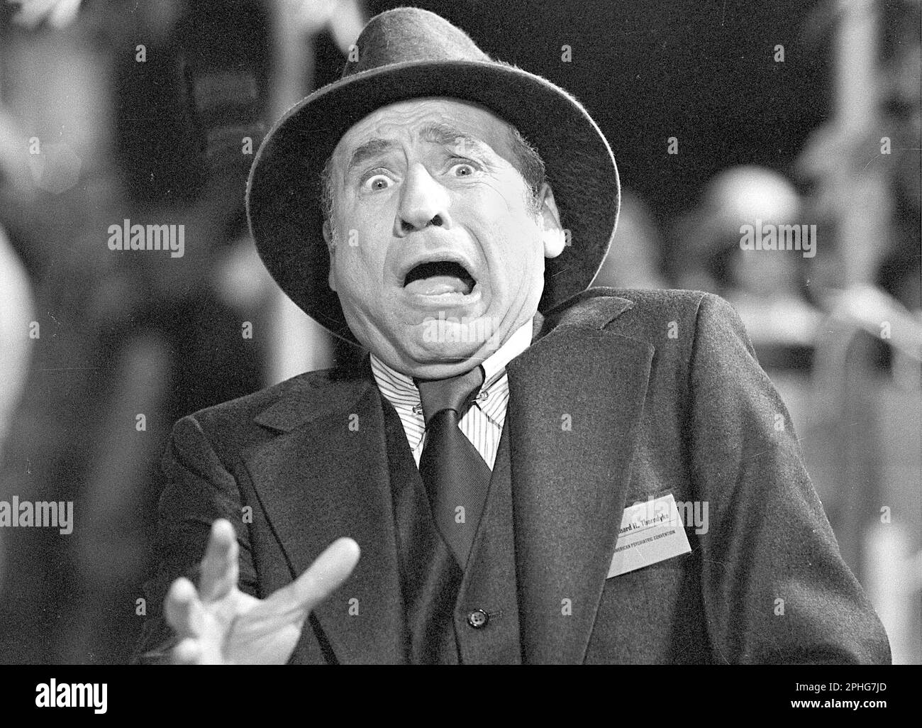 MEL BROOKS in HIGH ANXIETY (1977), directed by MEL BROOKS. Credit: 20TH ...