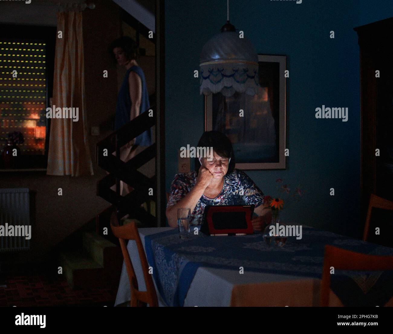 FRIEDERIKE BECHT in GERANIEN (2023), directed by TANJA EGEN. Credit ...