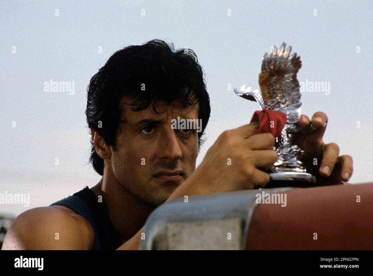 SYLVESTER STALLONE in OVER THE TOP (1987), directed by MENAHEM GOLAN ...