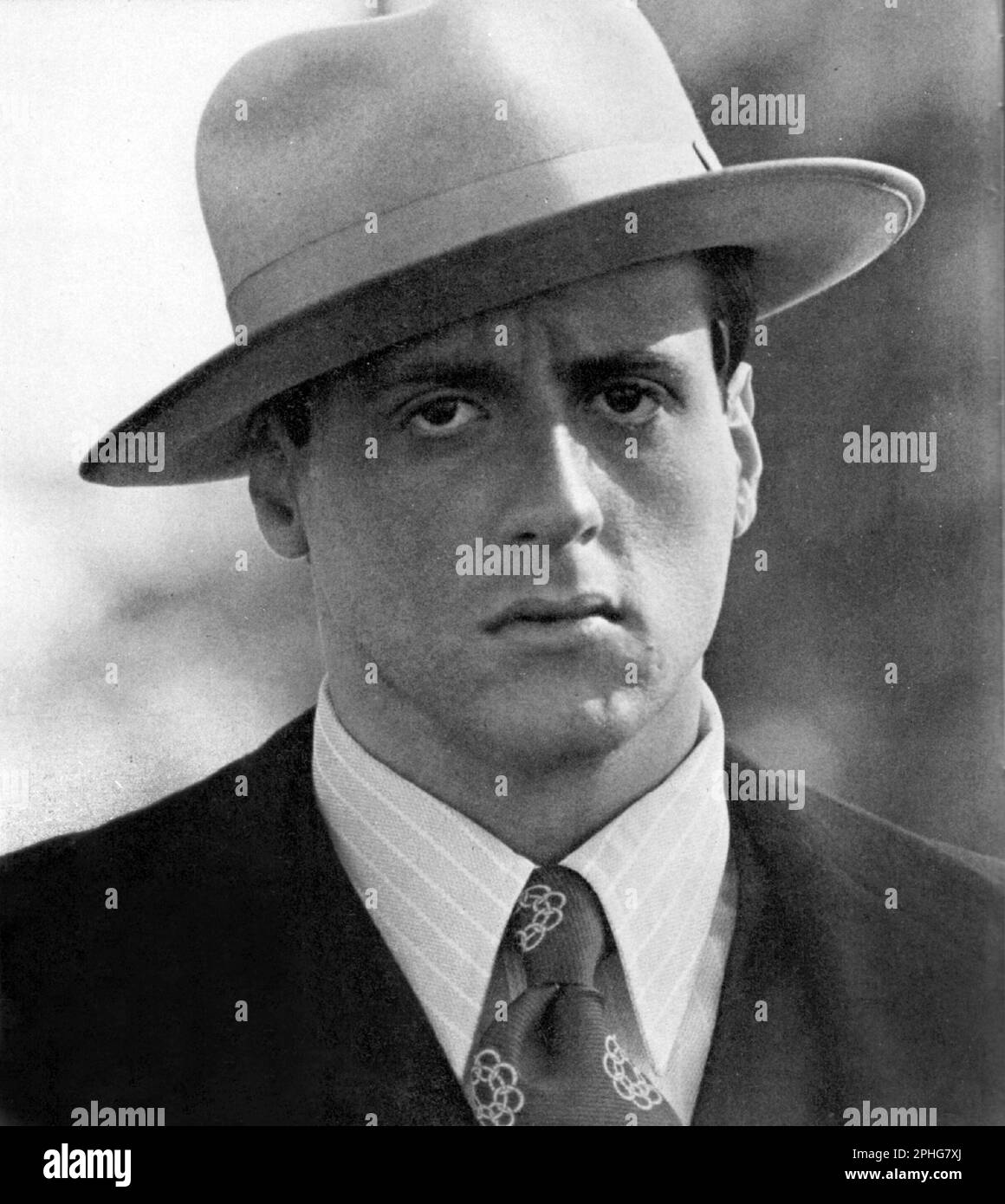 SYLVESTER STALLONE in CAPONE (1975), directed by STEVE CARVER. Credit ...