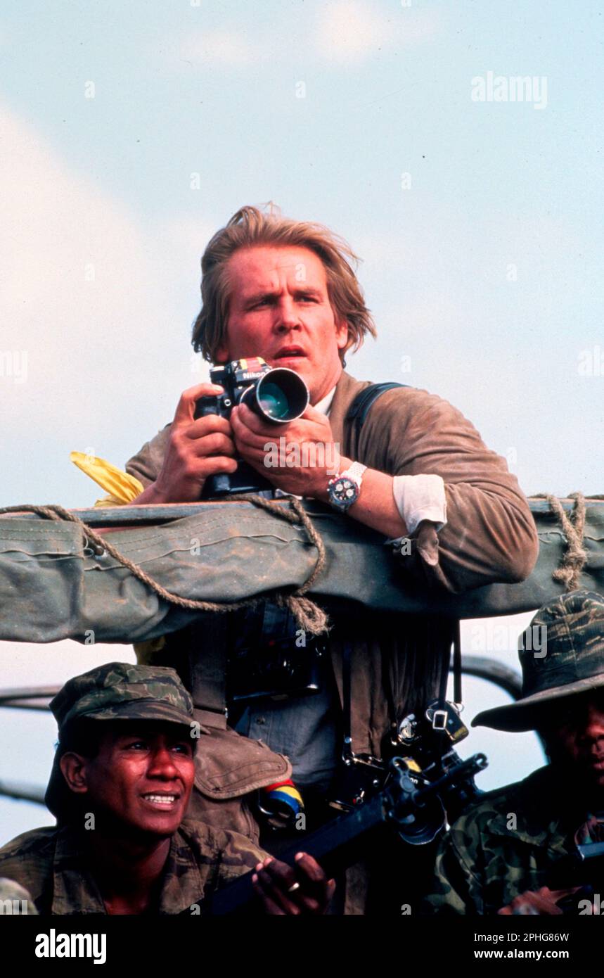 NICK NOLTE in UNDER FIRE (1983), directed by ROGER SPOTTISWOODE. Credit ...