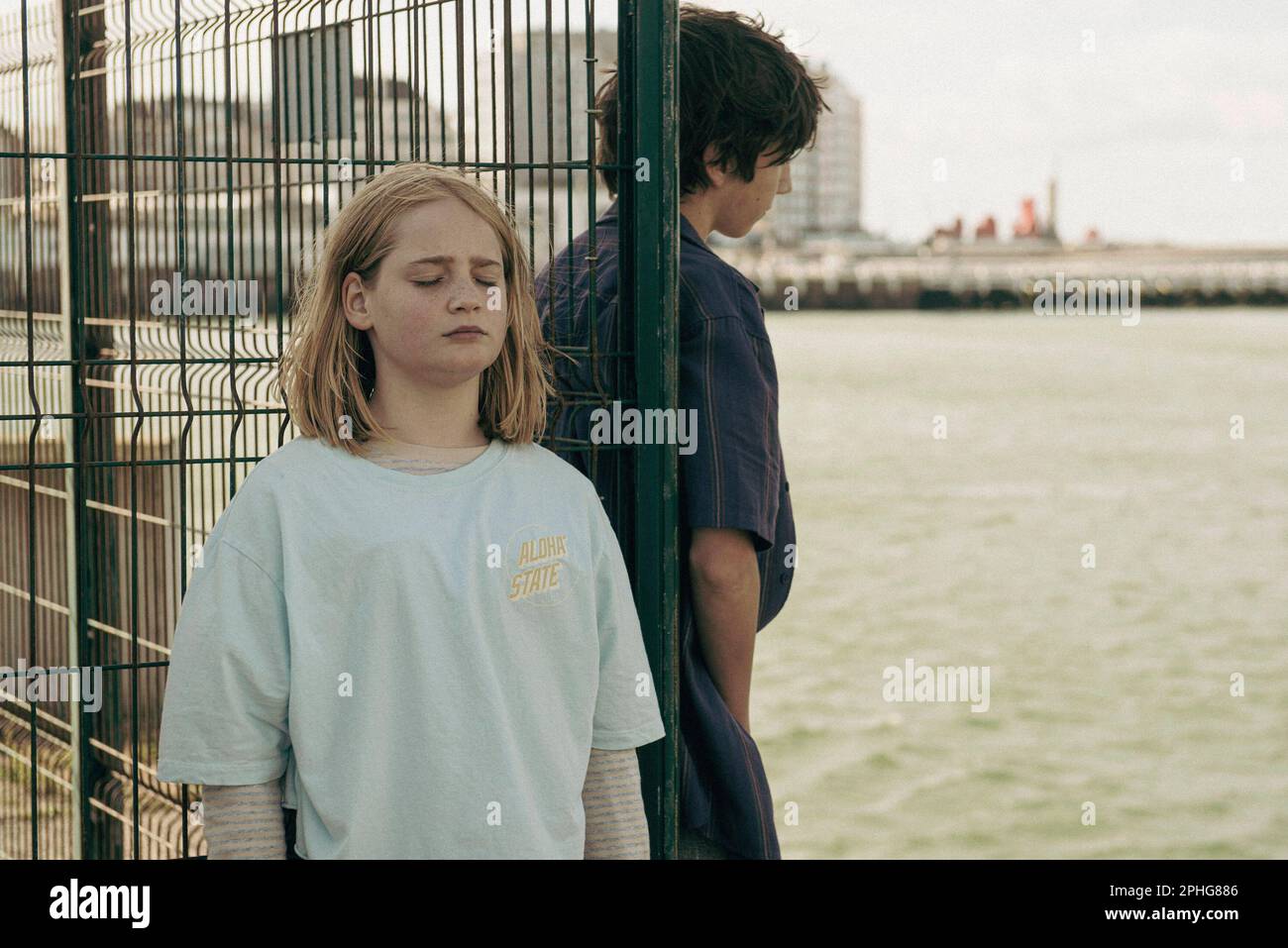 SAAR ROGIERS and ROUS SVERRE in SEA SPARKLE (2023) -Original title: ZEEVONK-, directed by DOMIEN ...