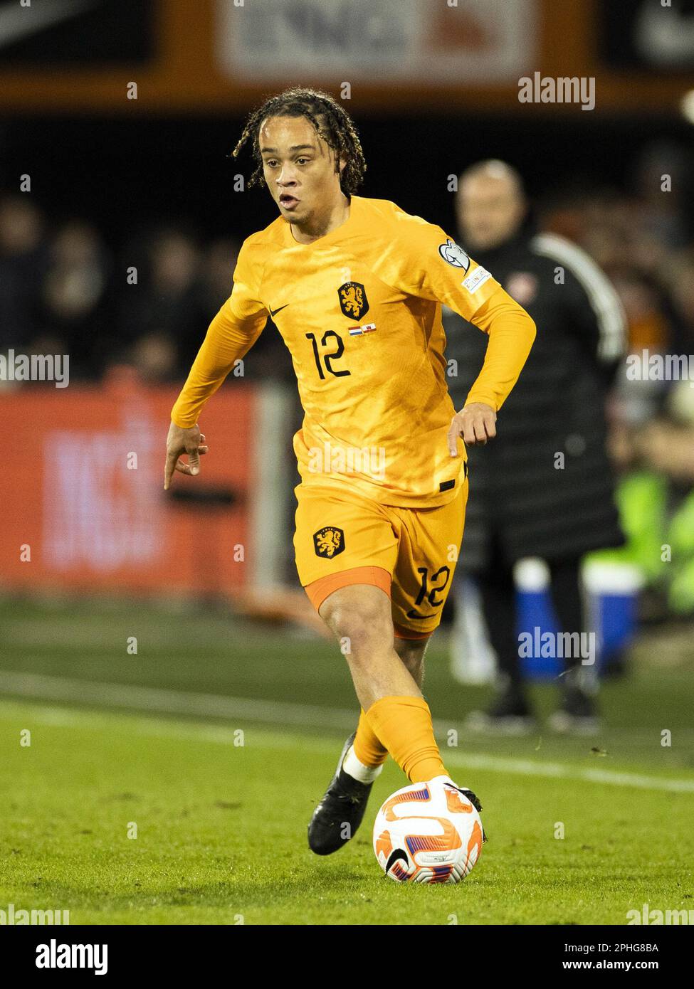 ROTTERDAM - Xavi Simons of Holland during the UEFA European ...