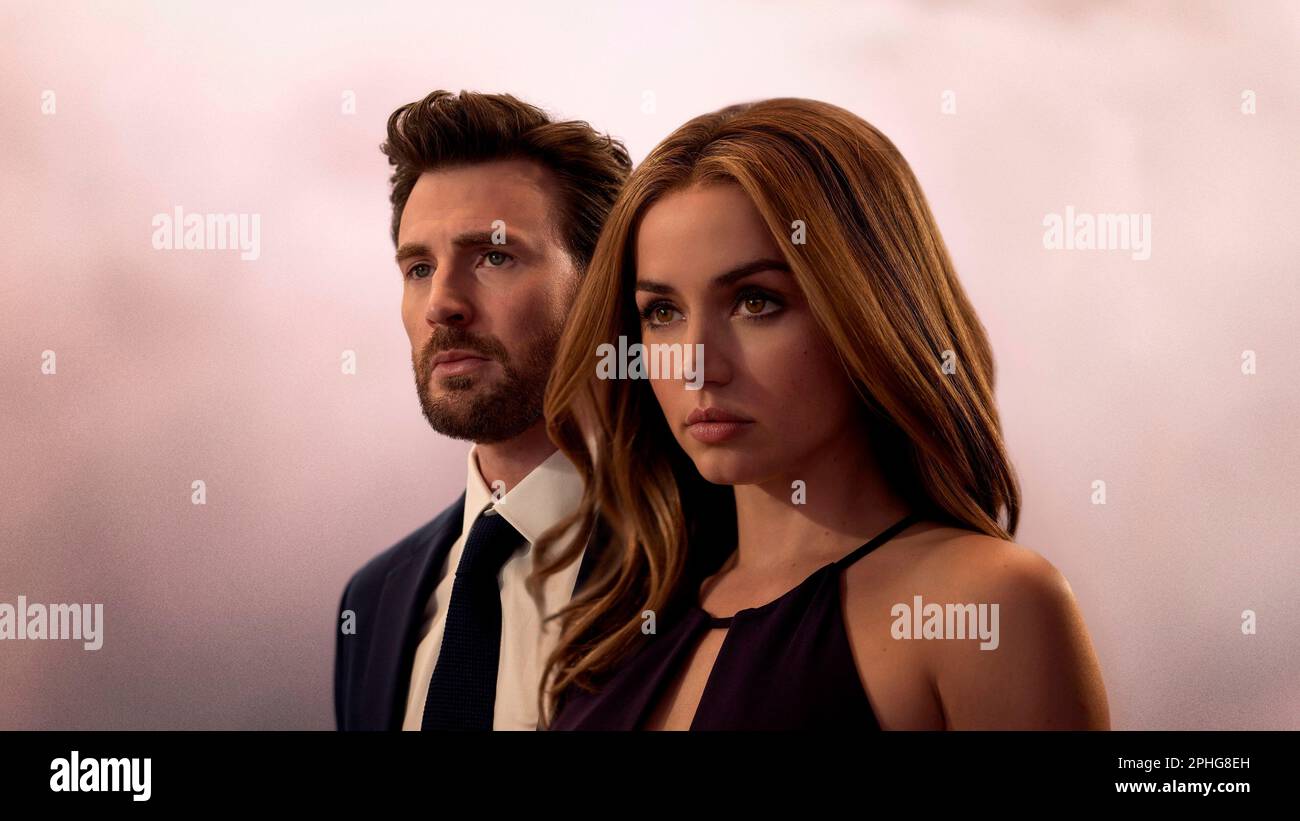 CHRIS EVANS and ANA DE ARMAS in GHOSTED (2023), directed by DEXTER ...