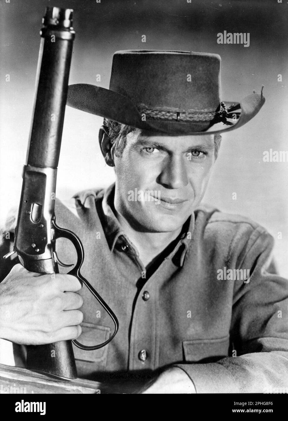 STEVE MCQUEEN in WANTED: DEAD OR ALIVE (1958), directed by GEORGE BLAIR ...
