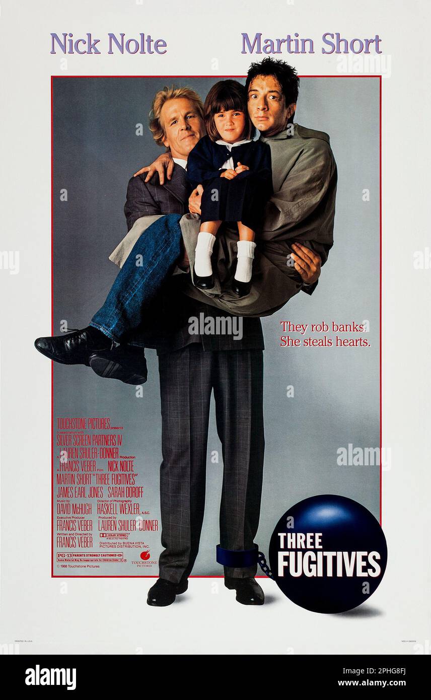 THREE FUGITIVES (1989), directed by FRANCIS VEBER. Credit: TOUCHSTONE ...