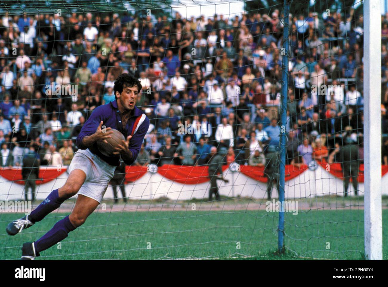 SYLVESTER STALLONE in VICTORY (1981), directed by JOHN HUSTON. Credit ...