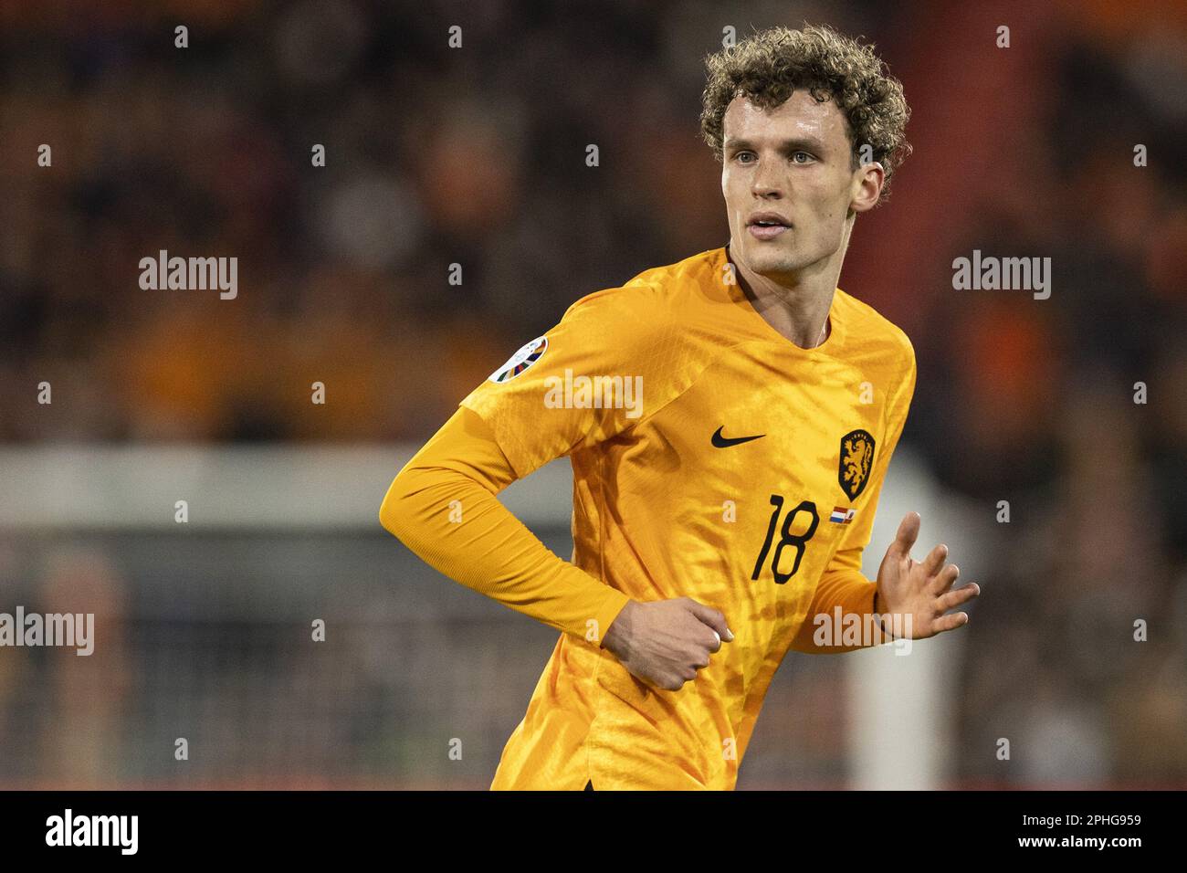 ROTTERDAM - Mats Wieffer of Holland during the UEFA European ...