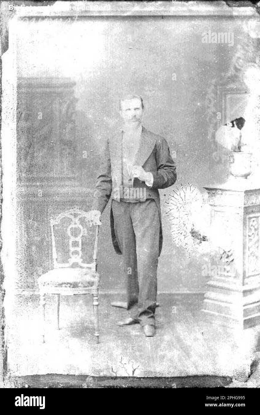 John Howard Johnston 1880 - Foto Courret Stock Photo - Alamy