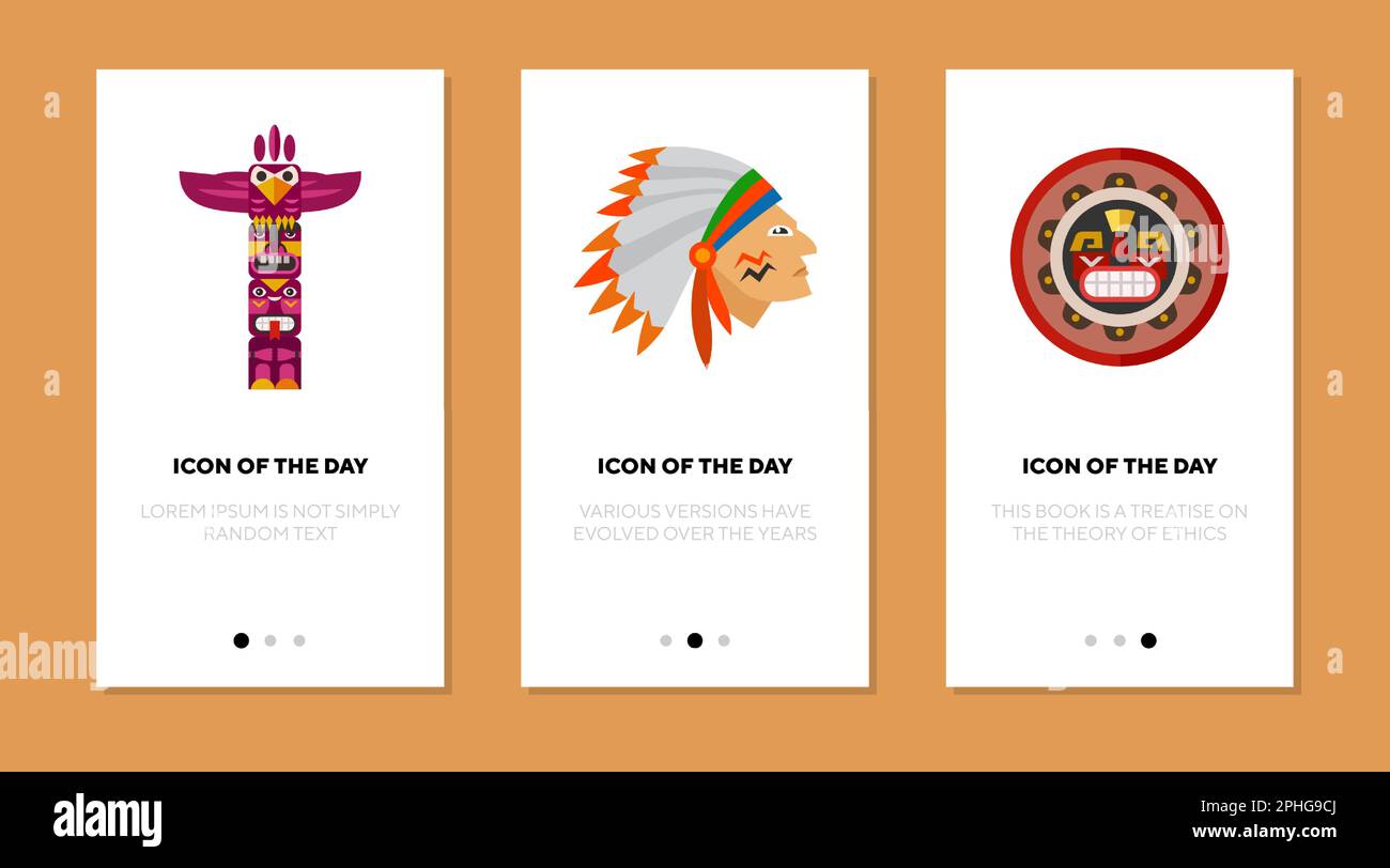 Native Americans culture flat icon set Stock Vector Image & Art - Alamy Native Americans culture flat icon set Stock Vector Image & Art - Alamy