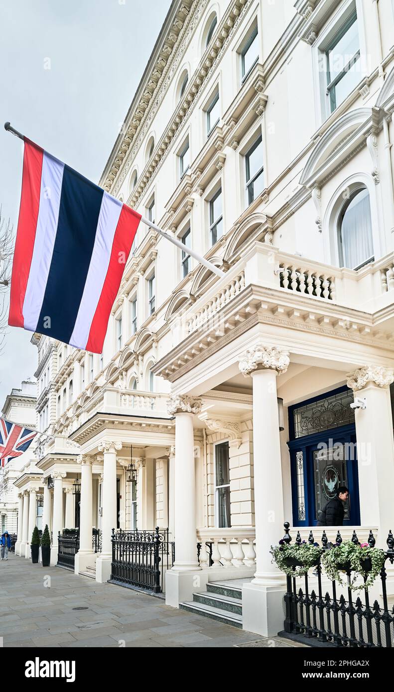 Embassy of Thailand, London, England Stock Photo - Alamy