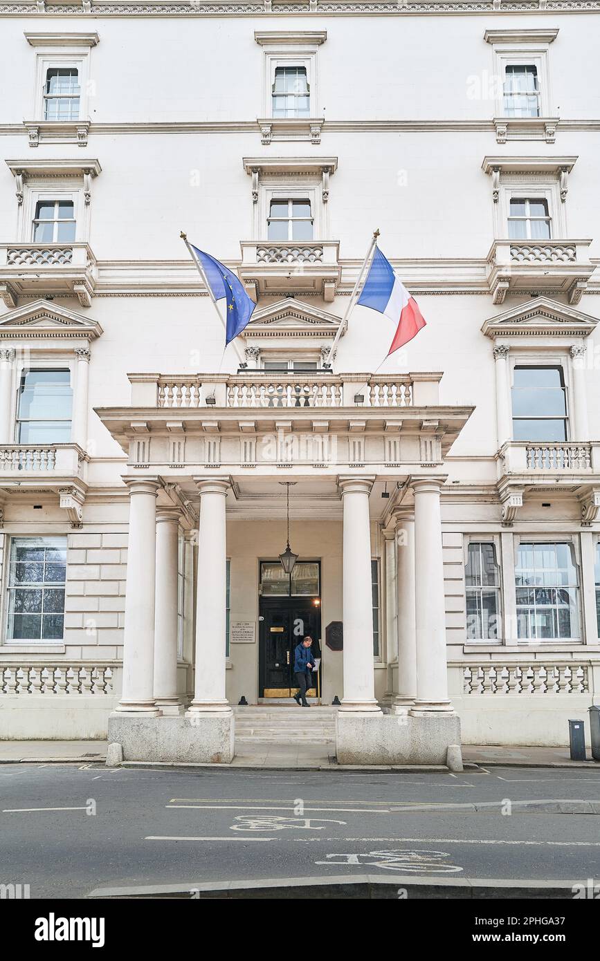 Embassy of France London, England Stock Photo - Alamy