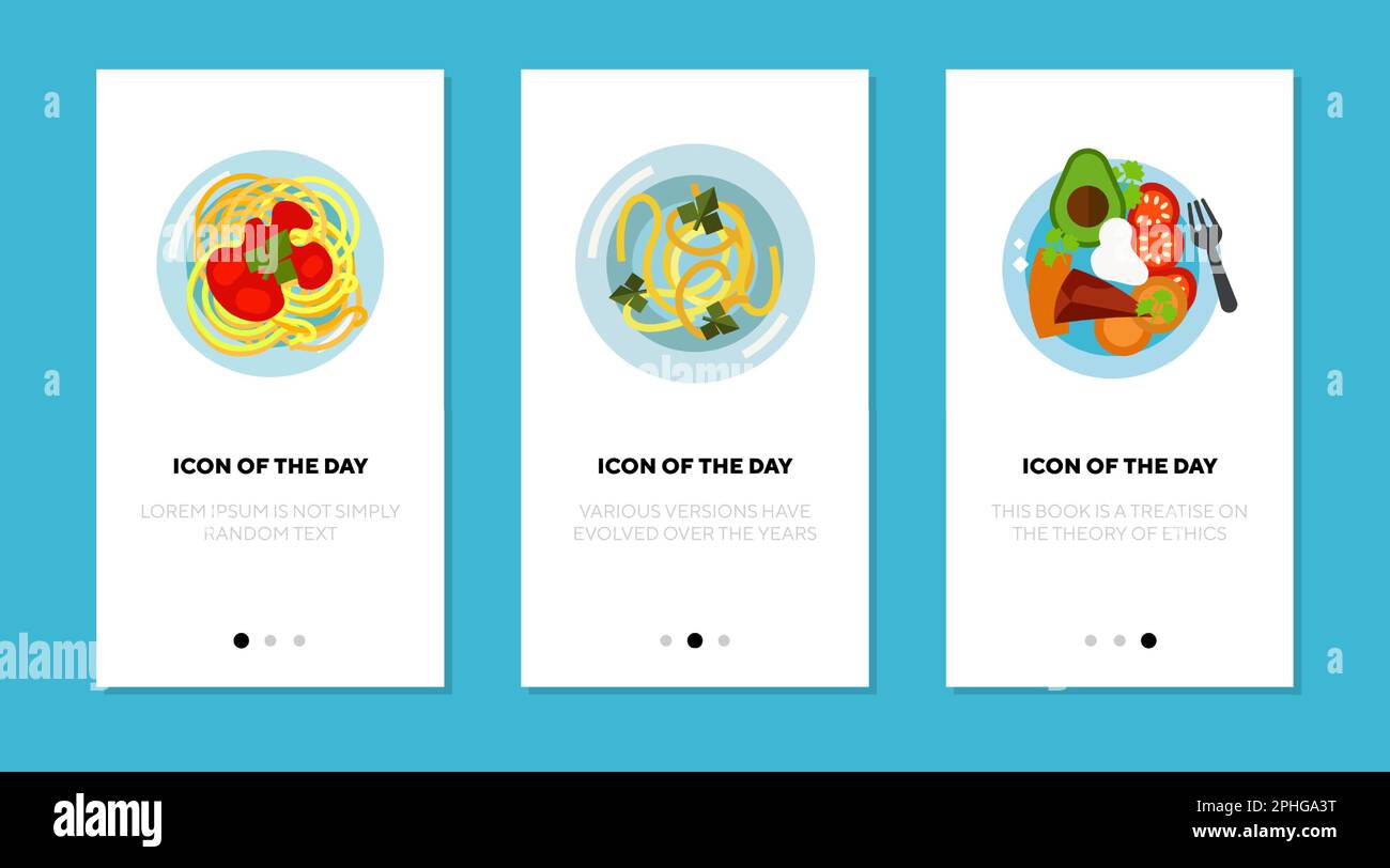 Pasta cream sauce italian Stock Vector Images - Alamy