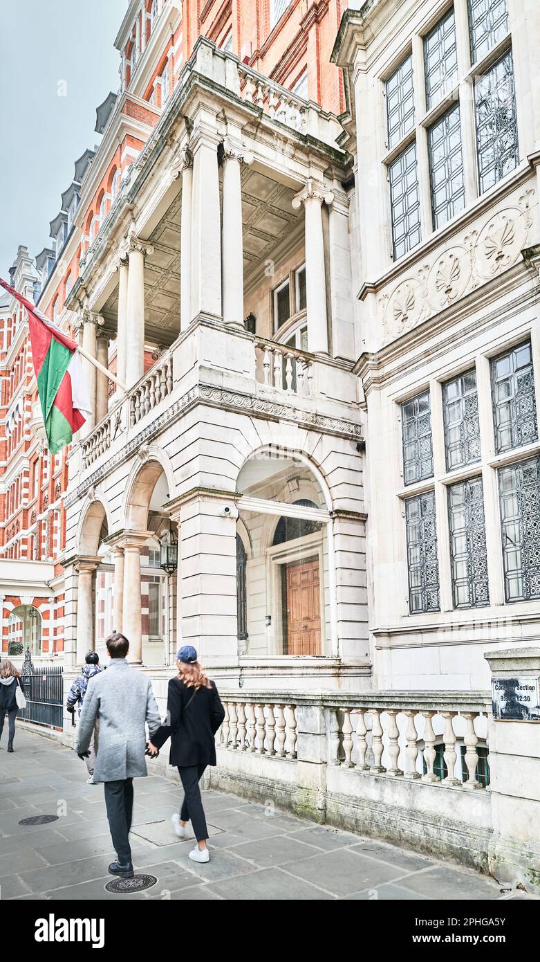 Embassy of Oman, London, England Stock Photo - Alamy