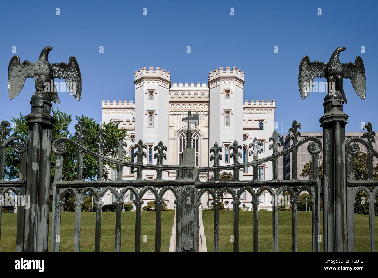 Old State Capital Building in Baton Rouge, Louisiana Stock Photo - Alamy