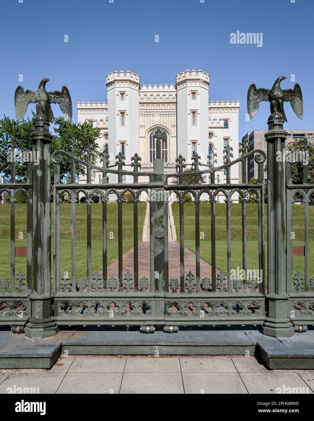 Old State Capital Building in Baton Rouge, Louisiana Stock Photo - Alamy