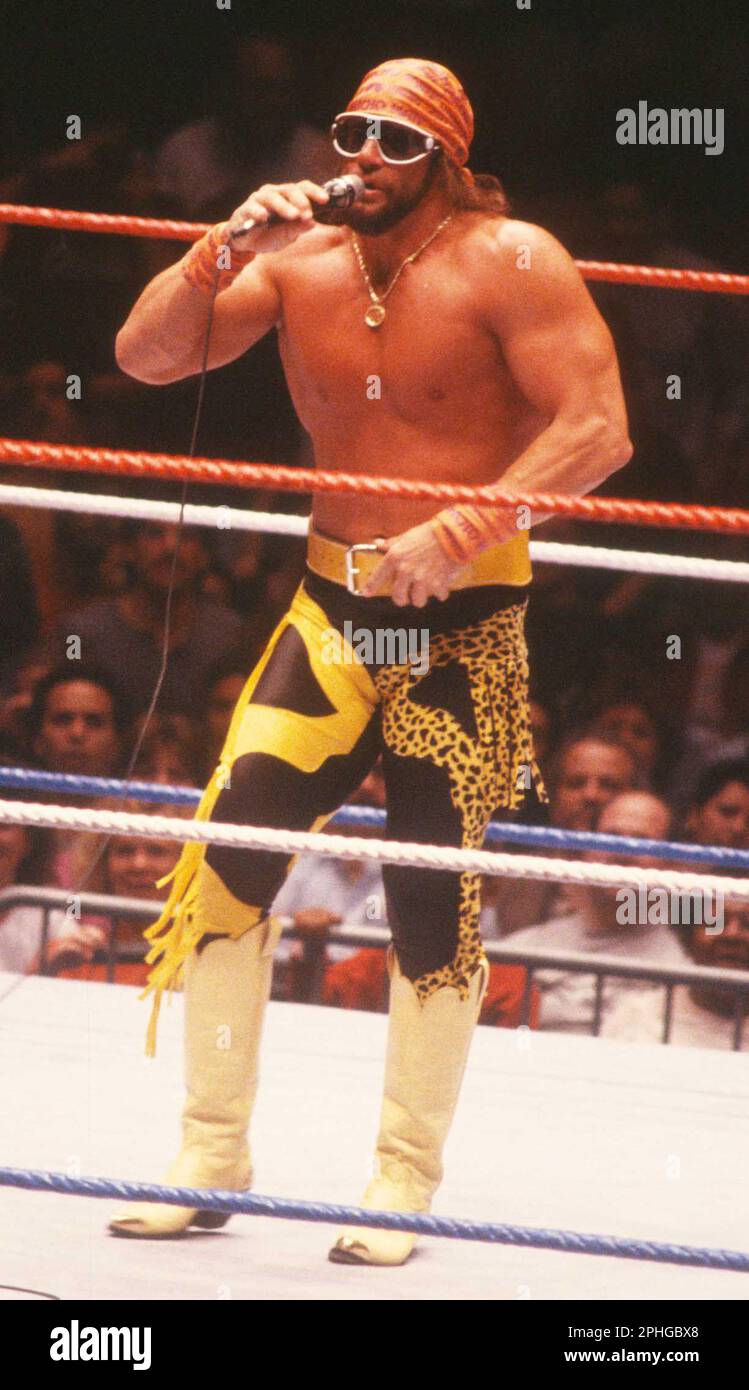 1990Randy Savage Photo by John Barrett/PHOTOlink / MediaPunch Stock ...