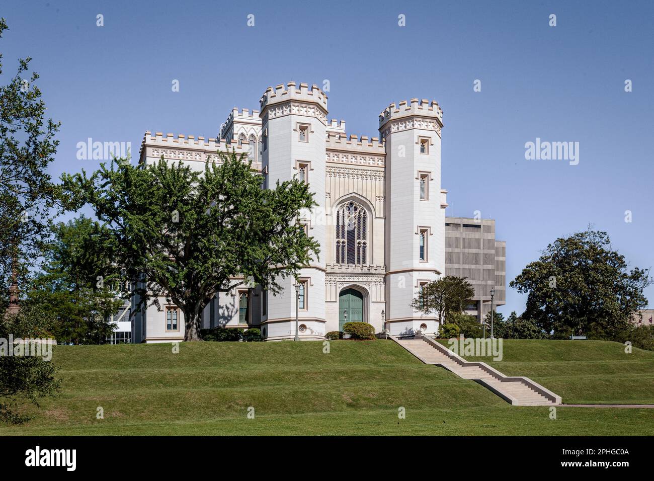 Old State Capital Building in Baton Rouge, Louisiana Stock Photo - Alamy