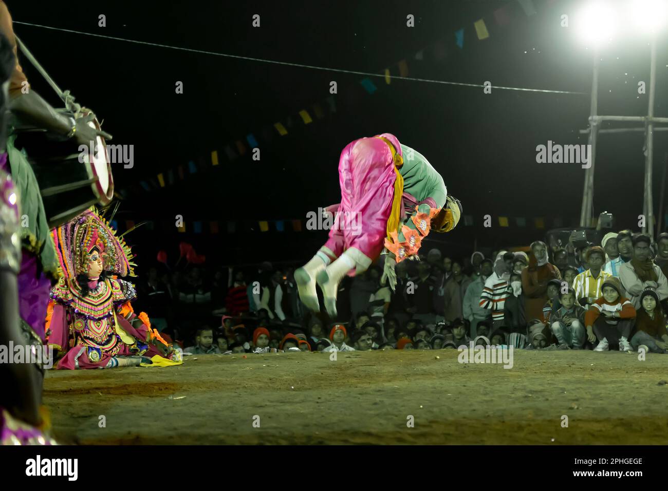Purulia, West Bengal, India - 23rd December 2015 : Chhau dance or Chhou ...