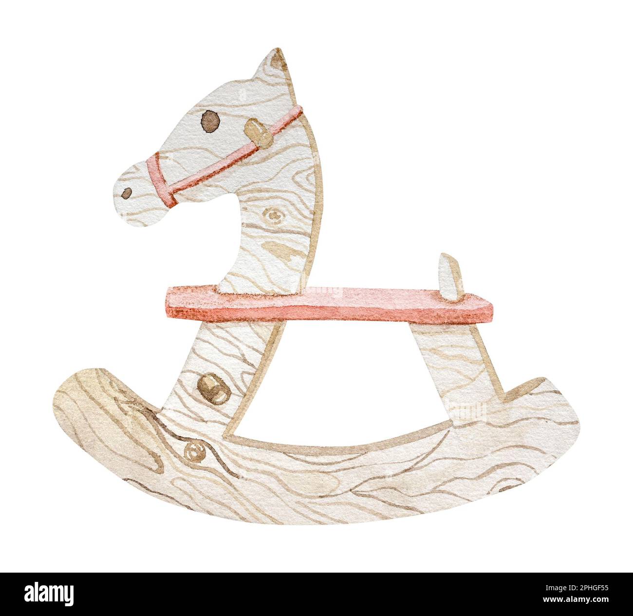 Vintage Rocking Horse Clipart