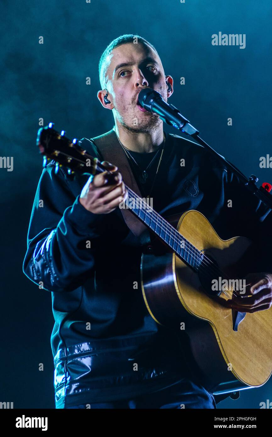 The irish singer songwriter Dermot Kennedy performs live in Brussels ...