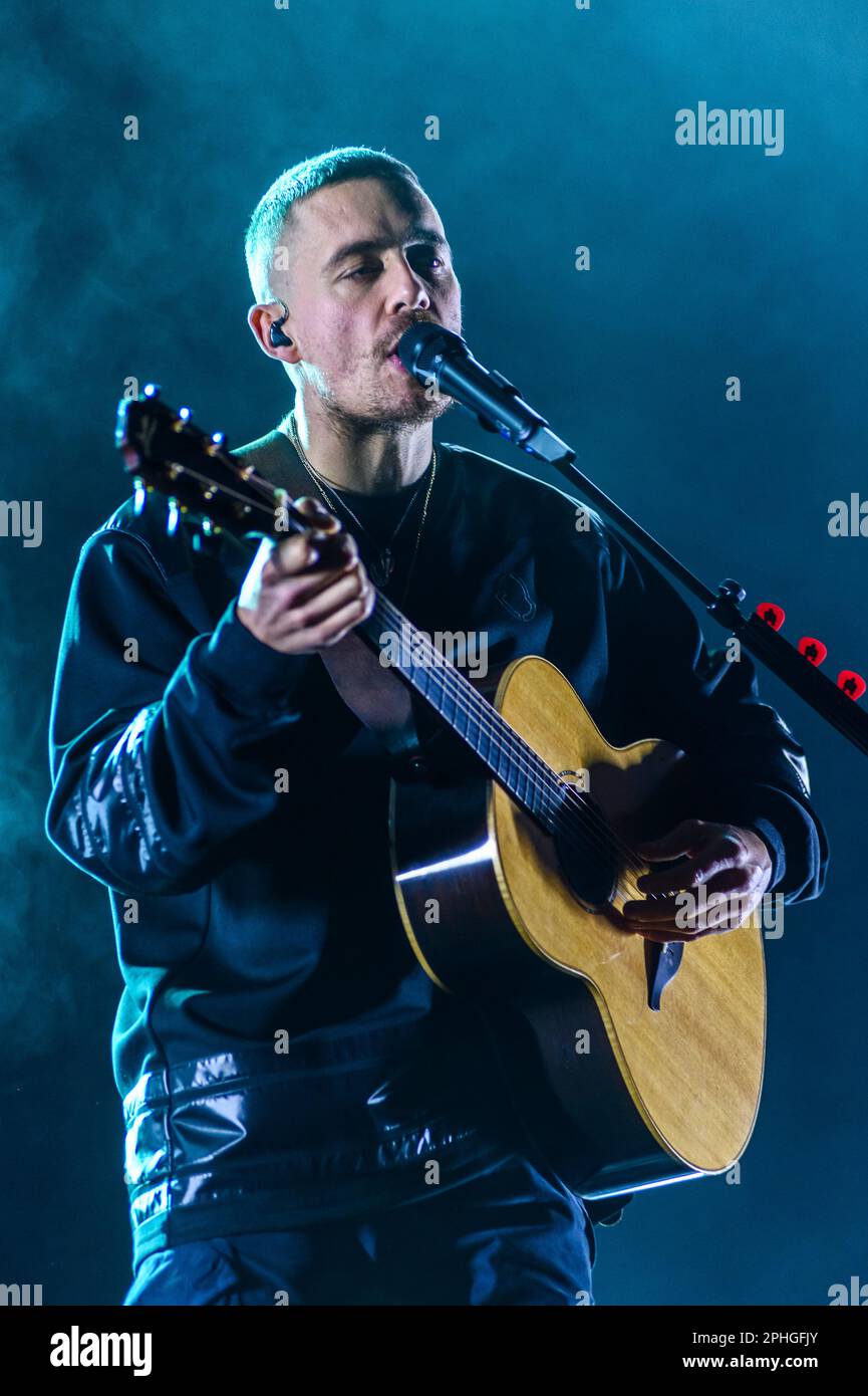 The irish singer songwriter Dermot Kennedy performs live in Brussels ...