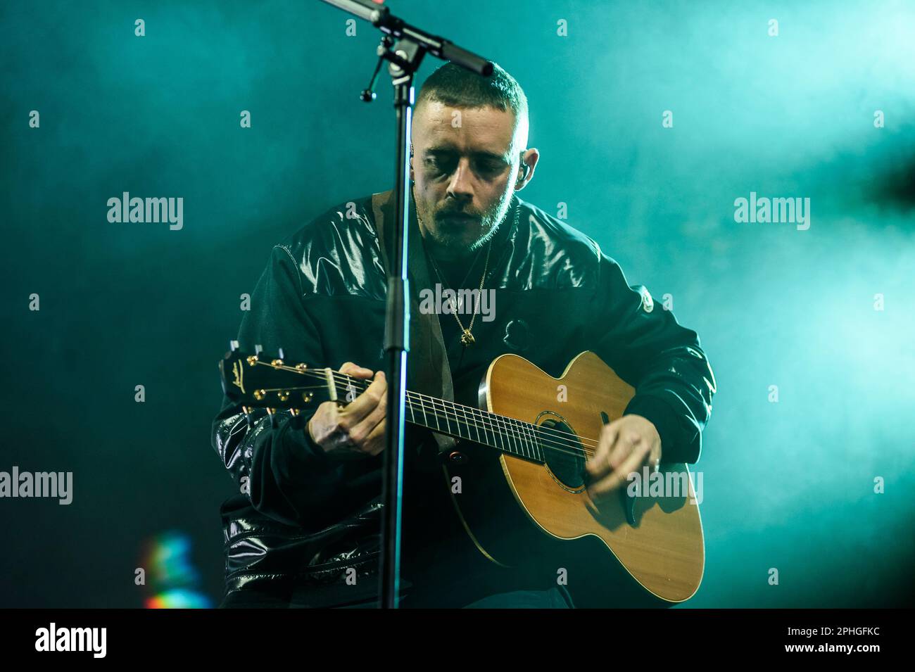The irish singer songwriter Dermot Kennedy performs live in Brussels ...