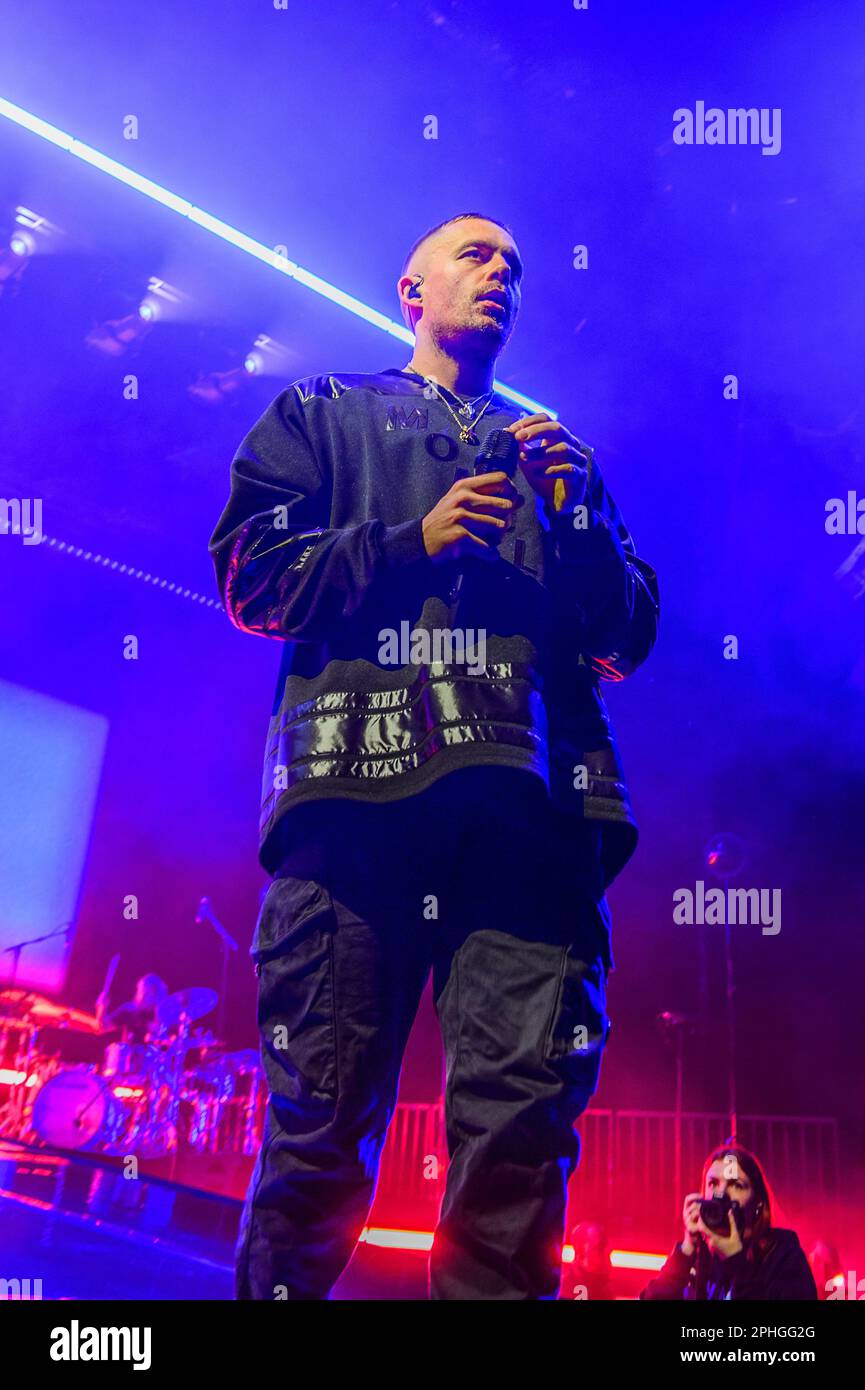 The irish singer songwriter Dermot Kennedy performs live in Brussels ...