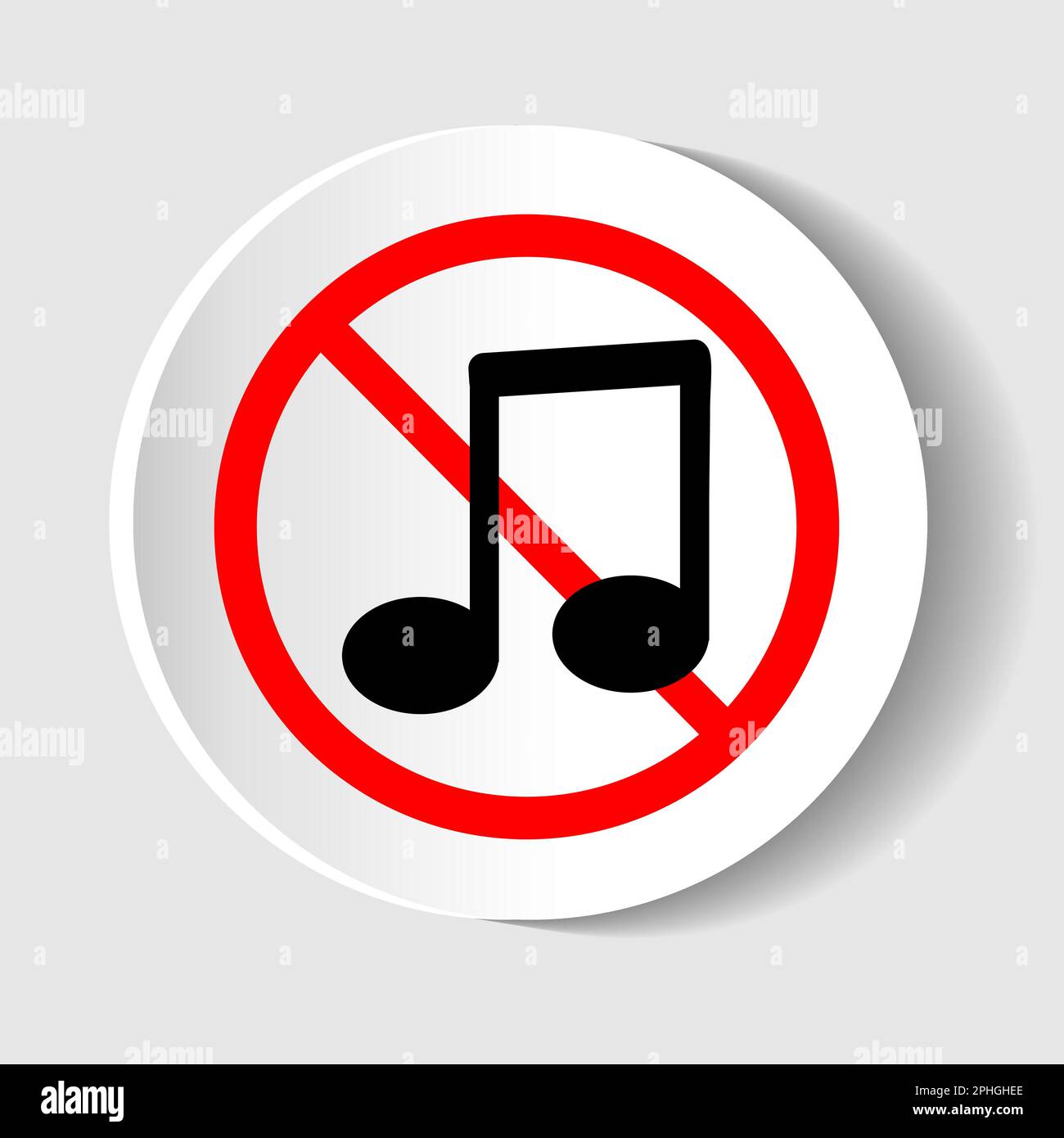 No music icon great for any use. Vector illustration Stock Vector Image ...