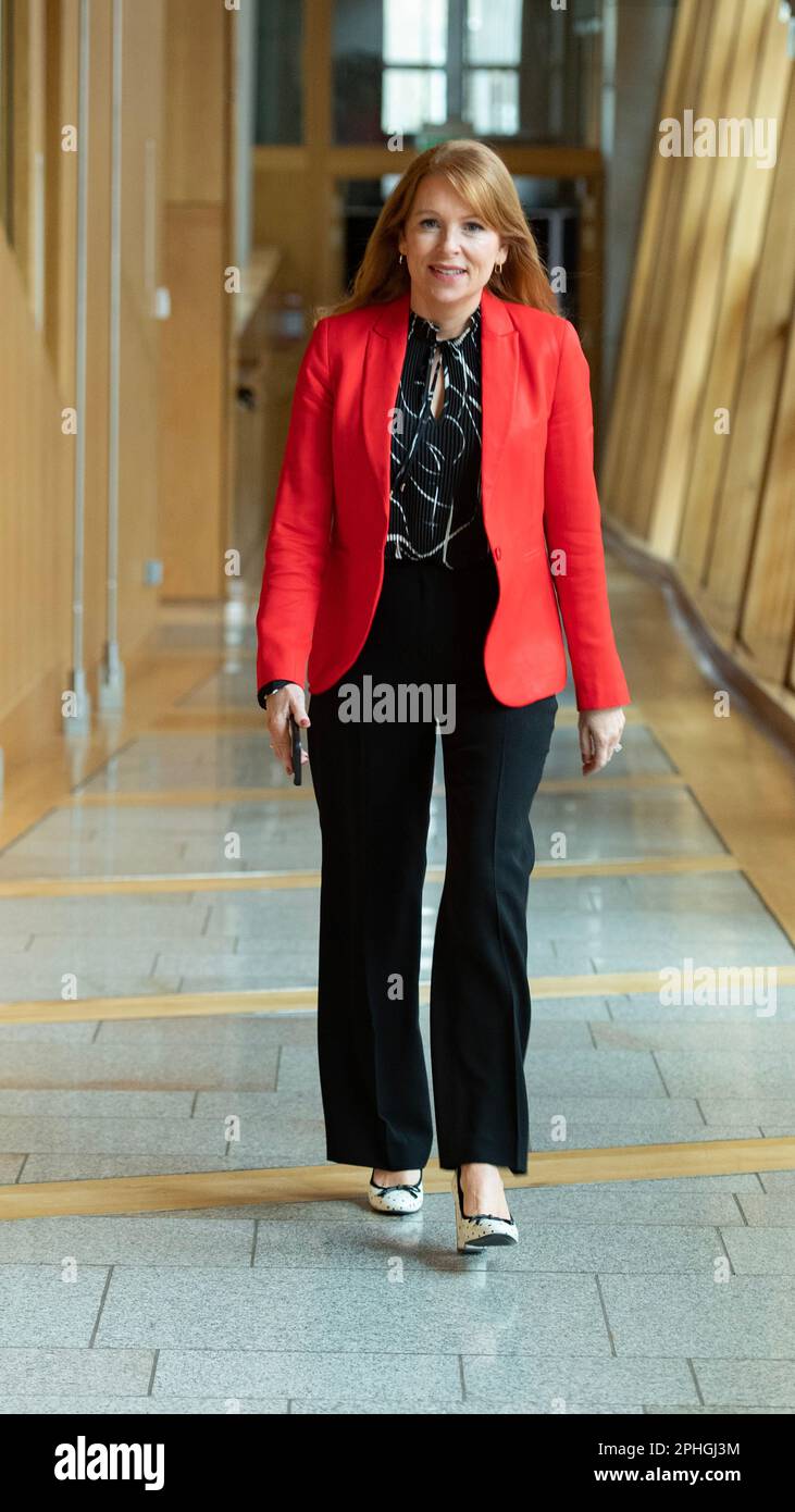Edinburgh, Scotland, UK. 28th Mar, 2023. PICTURED: Ash Regan MSP. Humza ...
