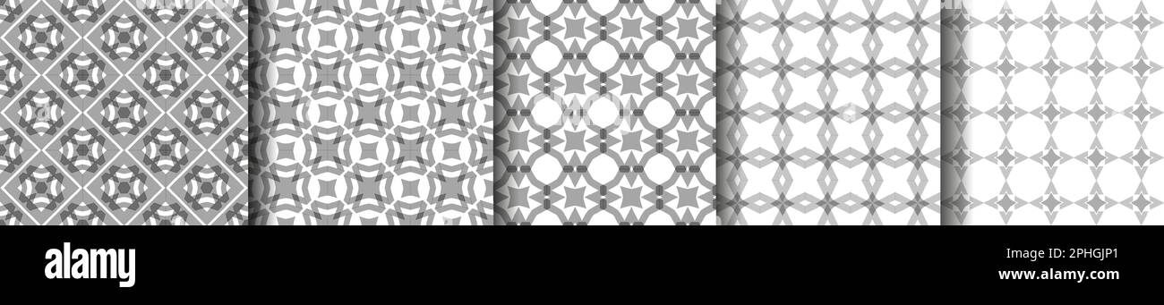Abstract transparency seamless pattern. Transparency grey geometry ...