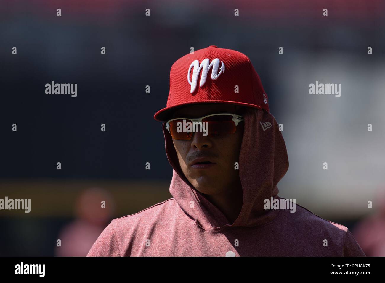Mexico City, Mexico. 27th Mar, 2023. Jesus Fabela during the training ...