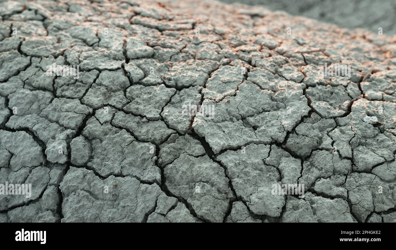 Cracks On Dry Ground Stock Photo - Alamy