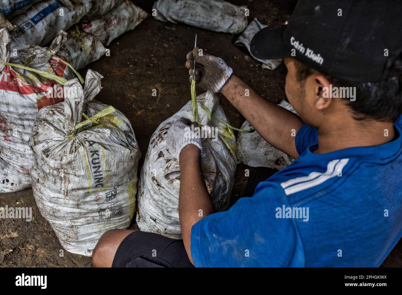 Mining in Indonesia, Java, Asia Stock Photo - Alamy