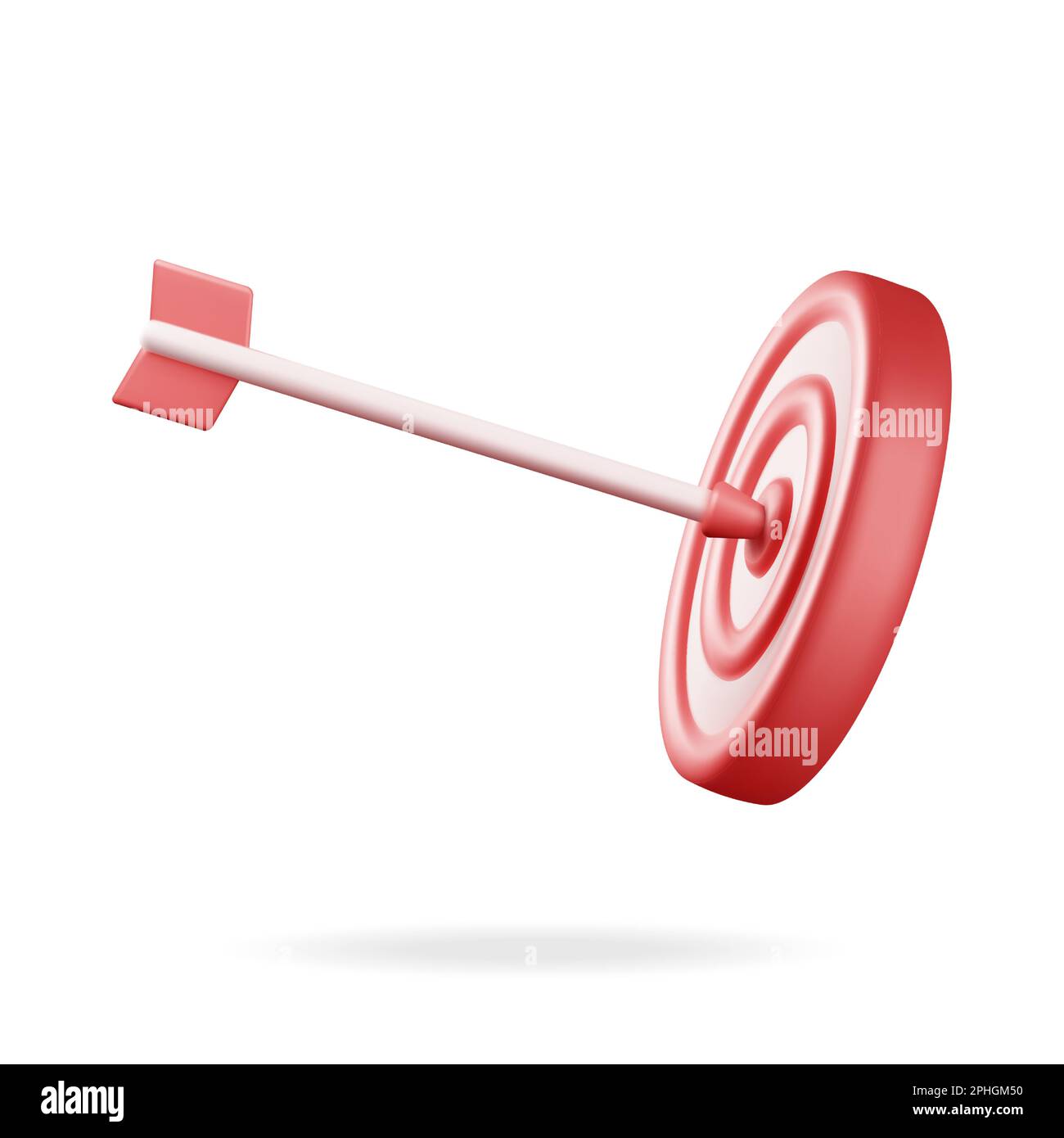 3d rendering target arrow Stock Vector Images - Alamy