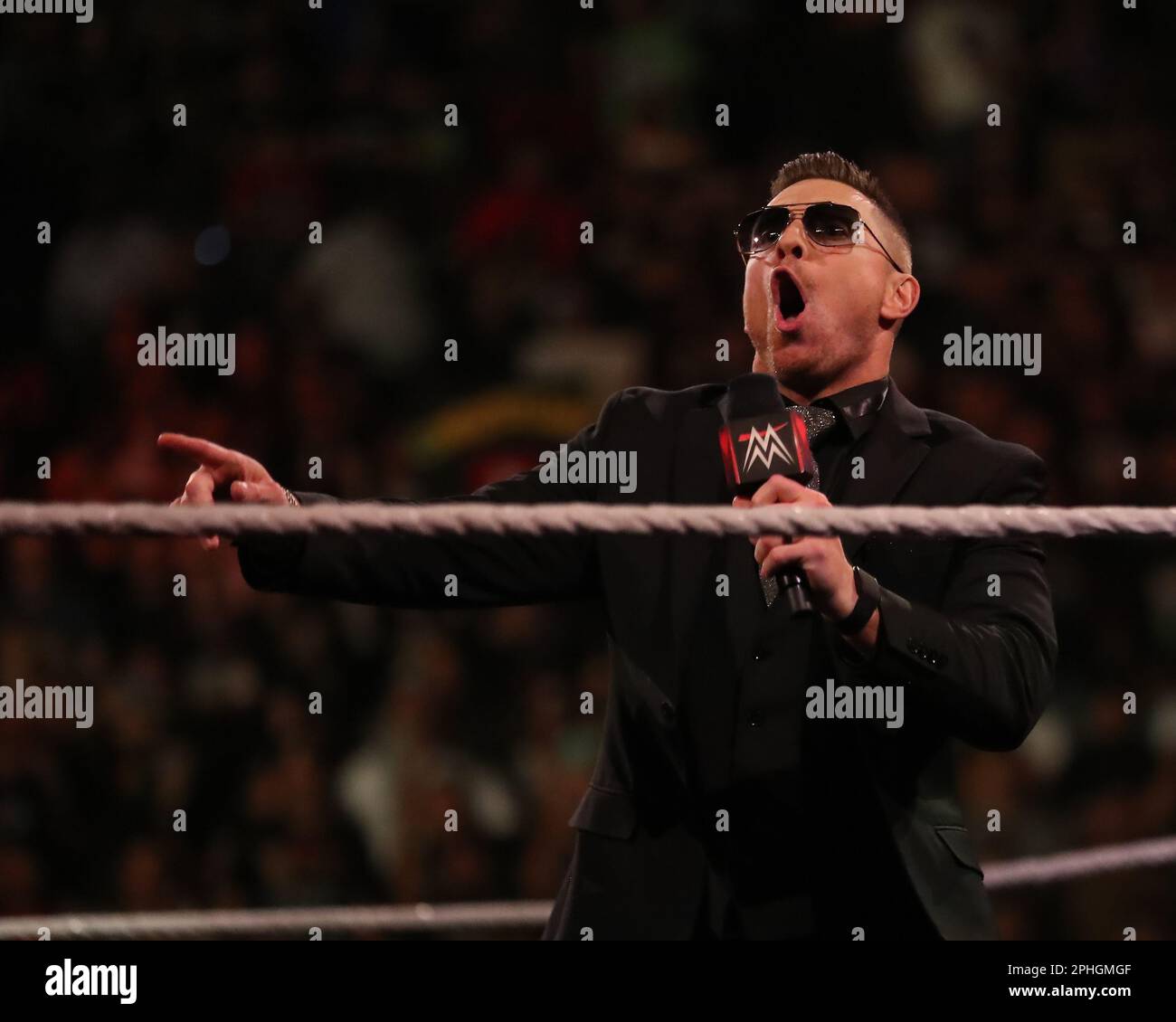 PHOENIX, ARIZONA - MARCH 27: WWE WrestleMania RAW at the Footprint ...