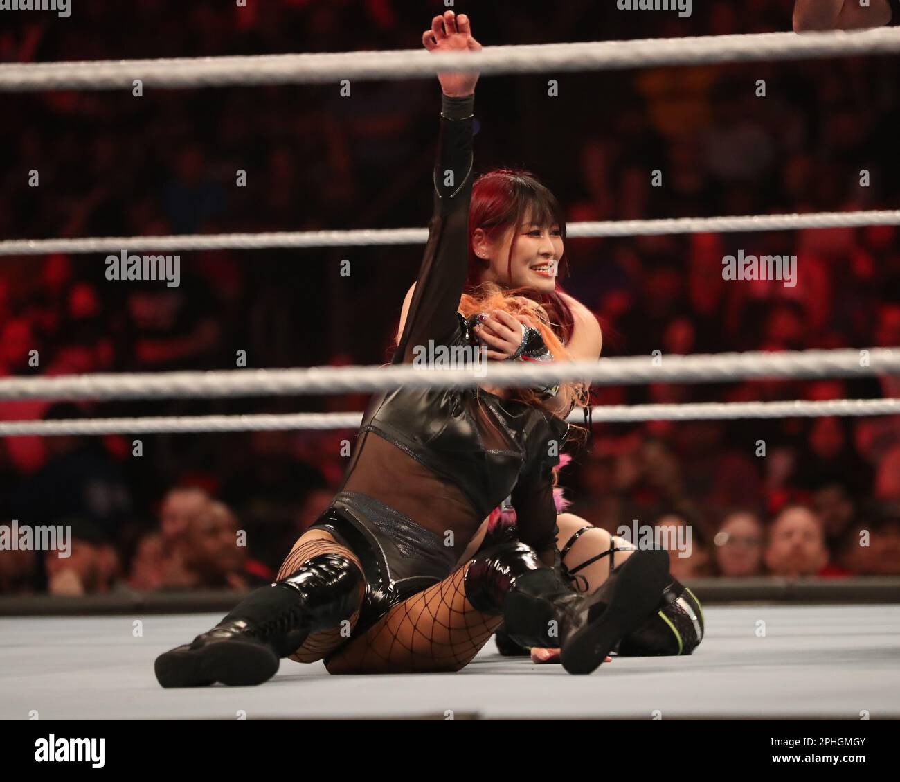PHOENIX, ARIZONA - MARCH 27: WWE WrestleMania RAW at the Footprint ...