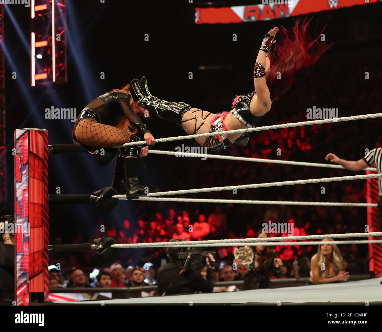 PHOENIX, ARIZONA - MARCH 27: WWE WrestleMania RAW at the Footprint ...