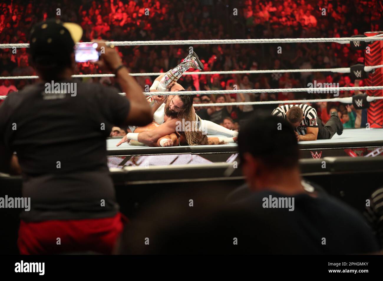 PHOENIX, ARIZONA - MARCH 27: WWE WrestleMania RAW at the Footprint ...