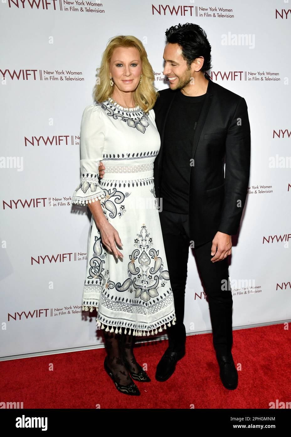 Honoree Sandra Lee, left, and boyfriend Ben Youcef attend the New York ...